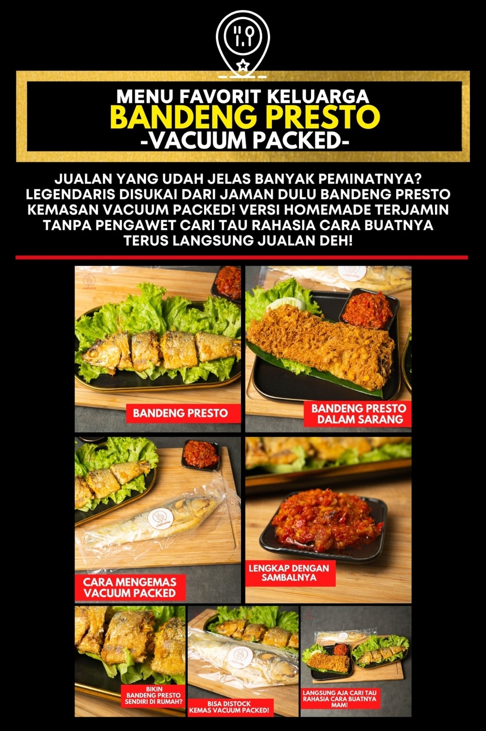 KELAS MASAK BANDENG PRESTO