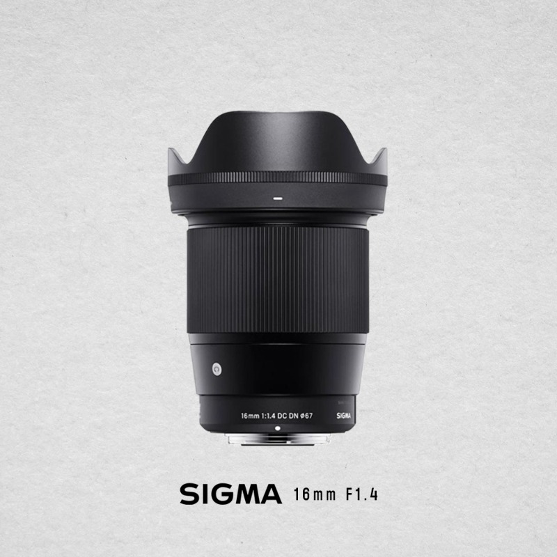 Lensa Sigma For Sony FE 16mm F1.4