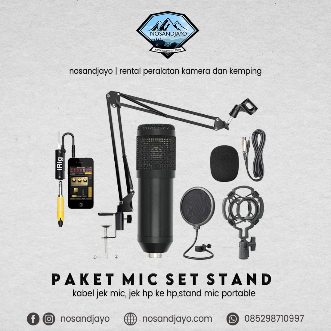 Mic Set Stand