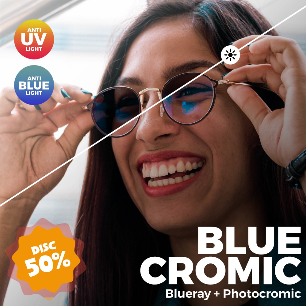 Lensa Bluecromic
