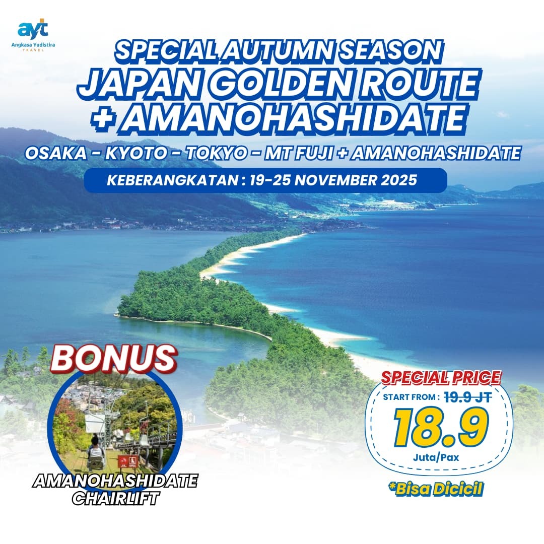 19 - 25 NOVEMBER 2025 JAPAN GOLDEN ROUTE + AMANOHASHIDATE VIEW LAND ...