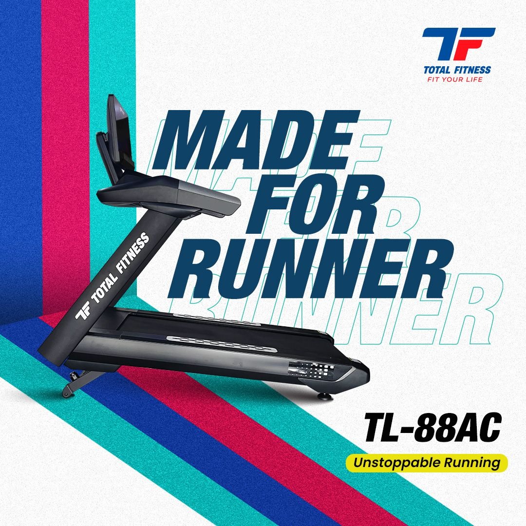 Jual Treadmill Elektrik Besar Komersial Kantor & Tempat Gym