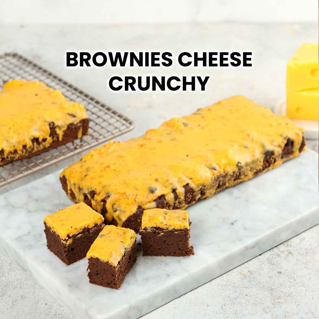 Brownies Cheese Crunchy