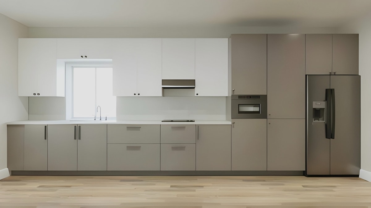 Simple & Minimalist Kitchen set