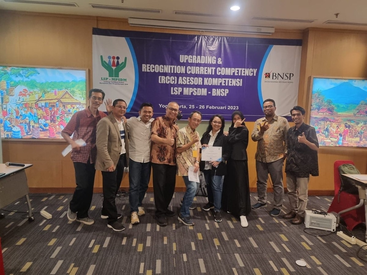 Upgrading & Recognition Current Competency (RCC) Asesor Kompetensi LSP MPSDM - BNSP