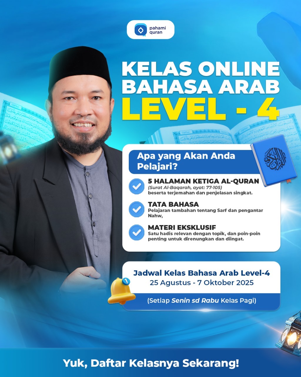 ⭐KELAS BAHASA ARAB LEVEL 4