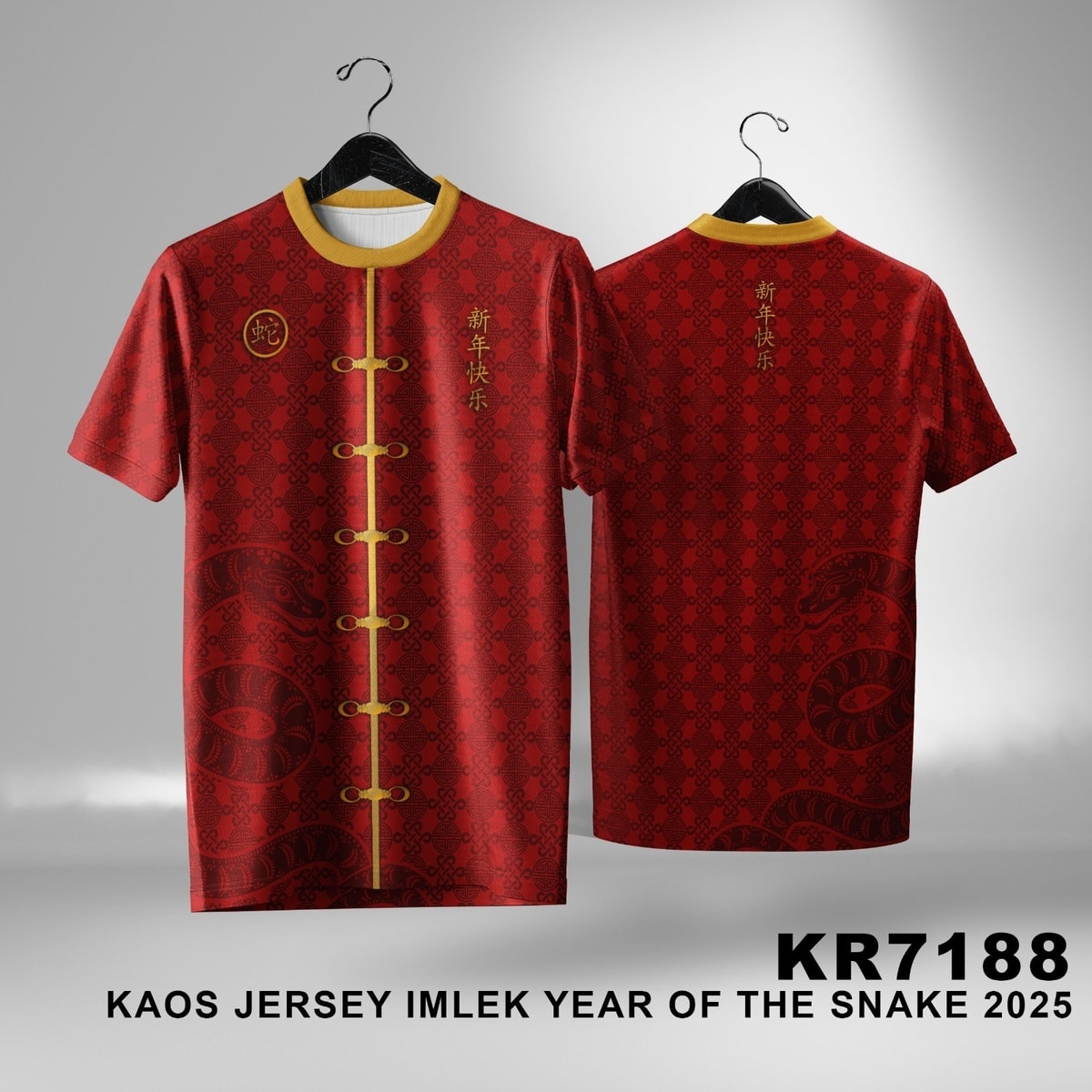 KAOS IMLEK JERSEY IMLEK YEAR OF THE SNAKE 2025 - KR7178