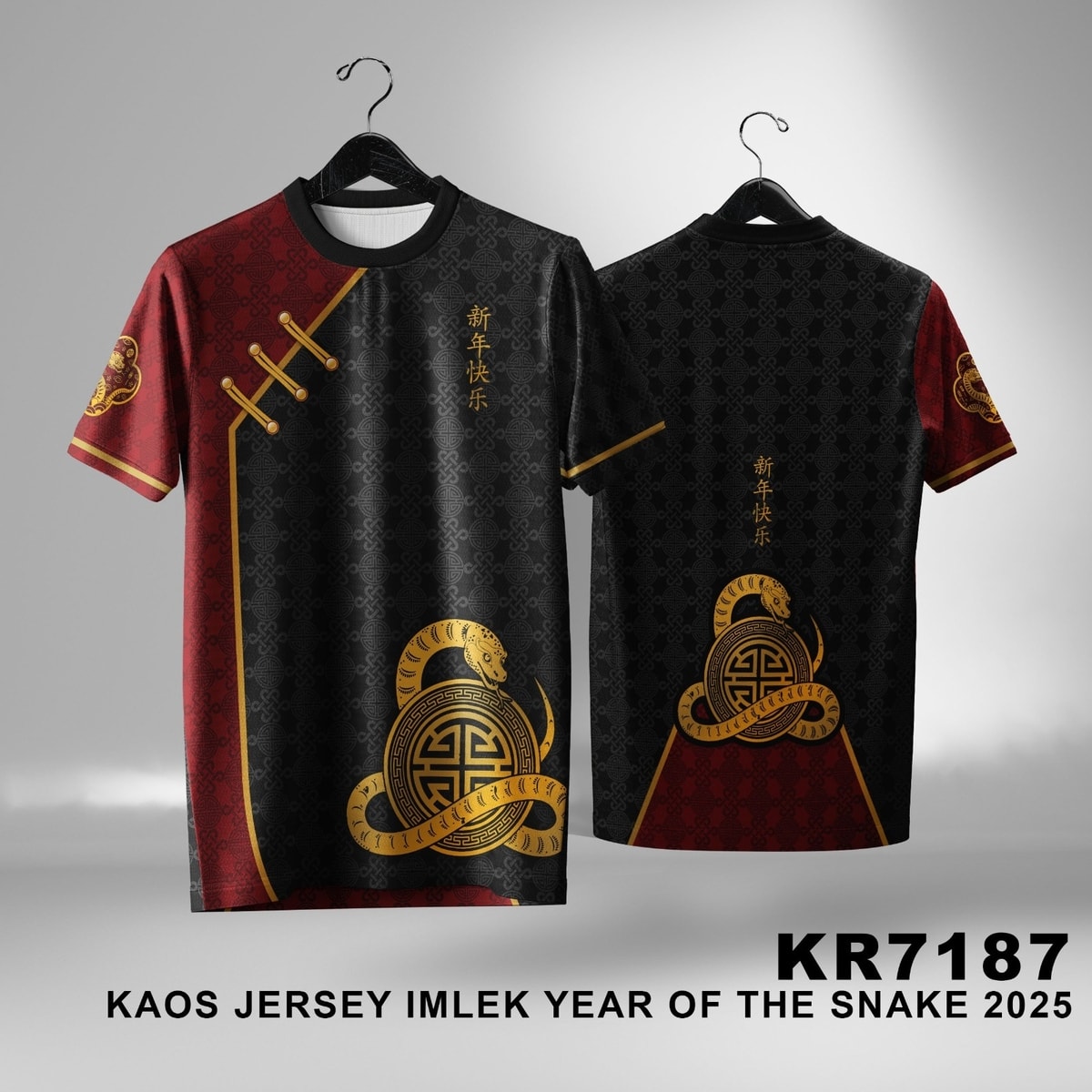KAOS IMLEK JERSEY IMLEK YEAR OF THE SNAKE 2025 - KR7178