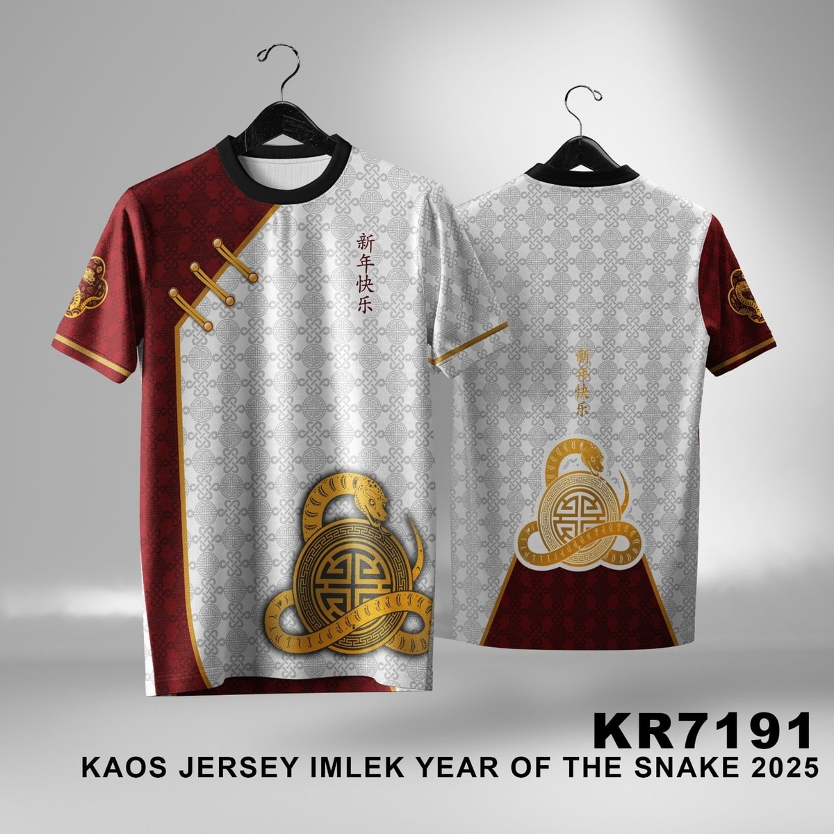 KAOS IMLEK JERSEY IMLEK YEAR OF THE SNAKE 2025 - KR7191