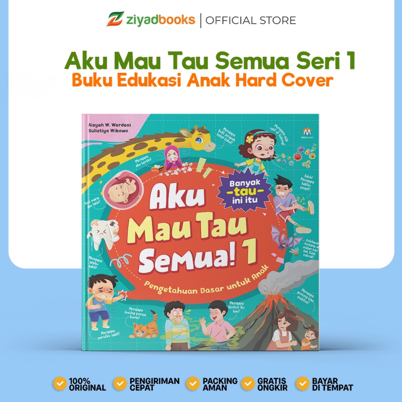 Aku Mau Tau Semua 1(Bonus Animasi & Printable Mewarnai)