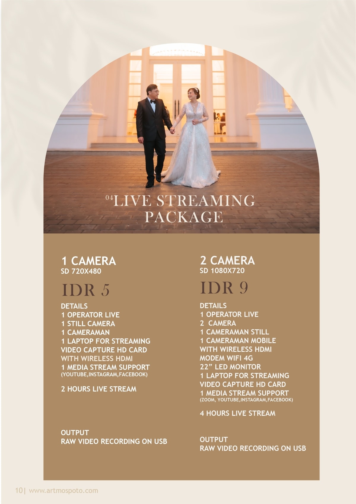 Live Streaming Package