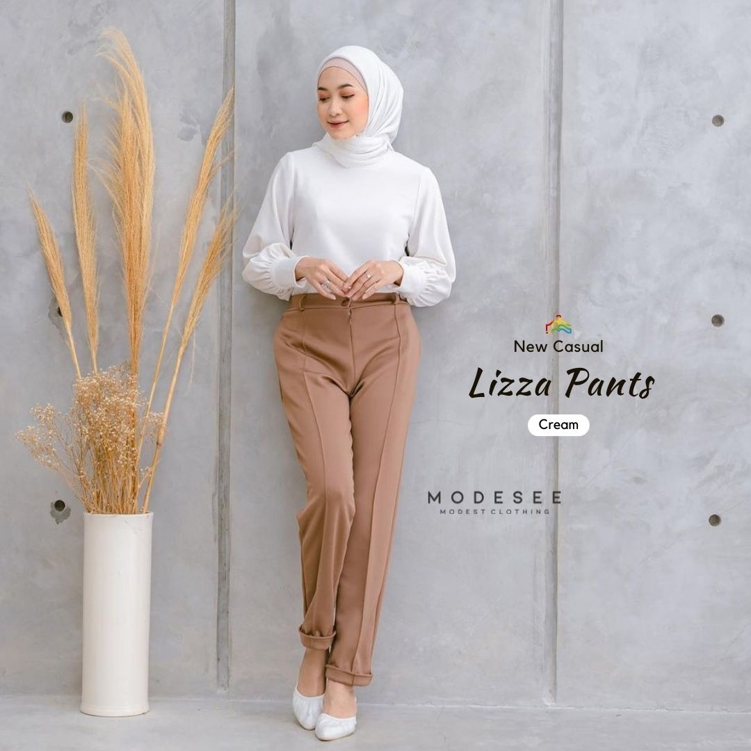 Lizza Basic Pants Modesee