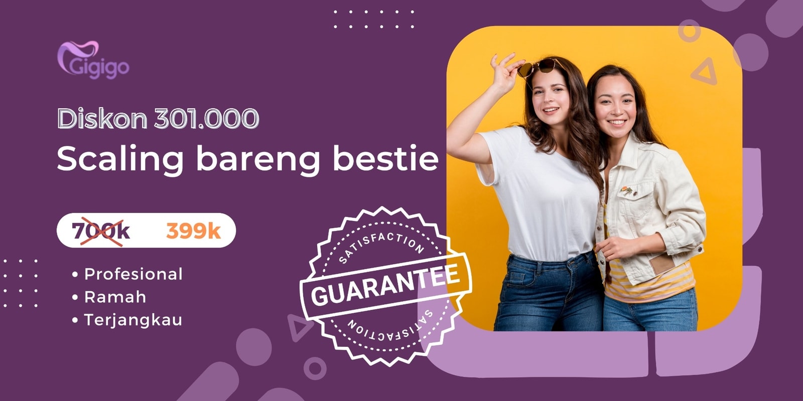 Layanan di Klinik Gigigo Dental Care