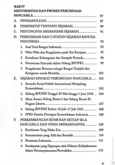 Buku Pancasila Membentuk Karakter Kebangsaan Generasi Muda Indonesia Emas