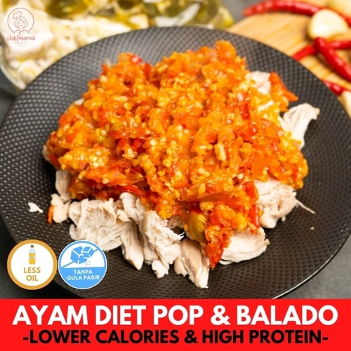 KELAS MASAKAYAM DIET POP & BALADO - LOWER CALORIES & HIGH PROTEIN