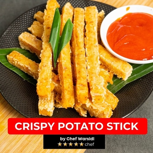 KELAS MASAK GRATIS CRISPY POTATO STIK