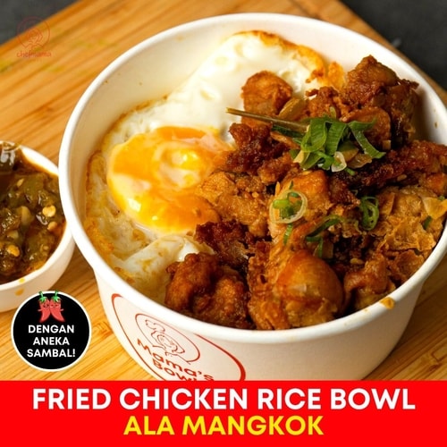 KELAS MASAK ONLINE FRIED CHICKEN RICE BOWL ALA MANGKOK - DENGAN ANEKA ...