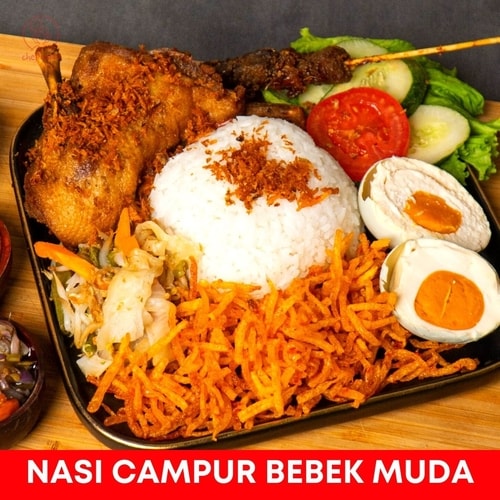 KELAS MASAK ONLINE NASI CAMPUR BEBEK MUDA