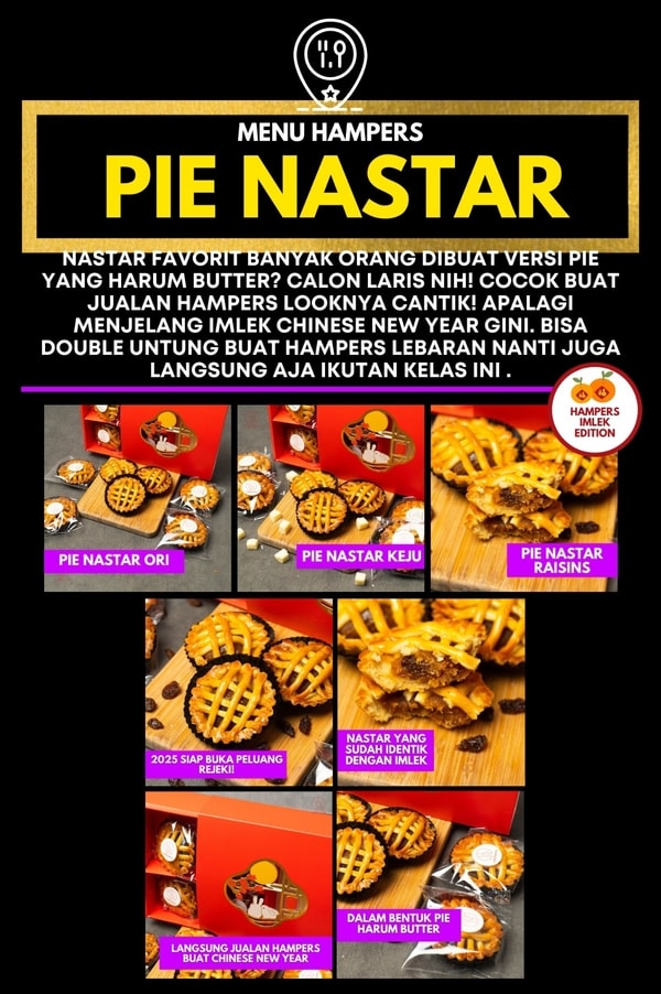 KELAS MASAK PIE NASTAR
