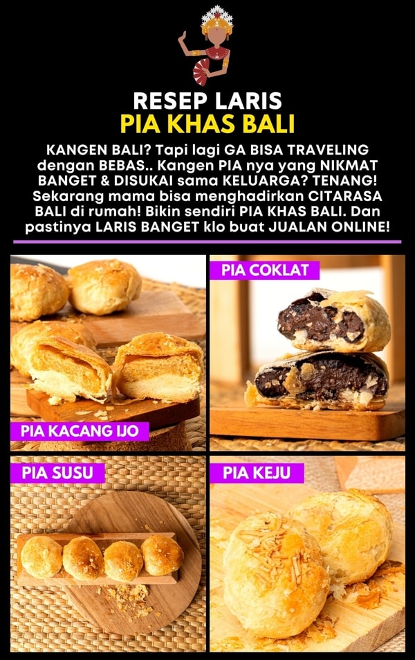 KELAS MASAK ONLINE PIA KHAS BALI