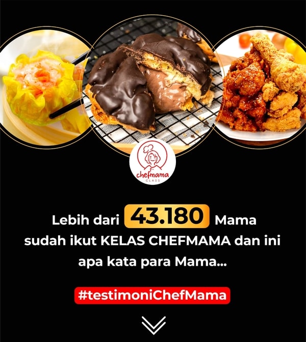Kelas Masak & Baking Online ChefMama