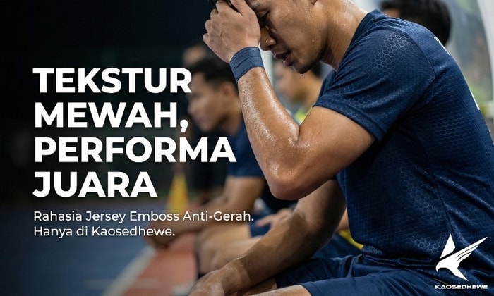 Mengapa Bahan Emboss Jersey Jadi Standar Baru Tim Futsal Masa Kini ...