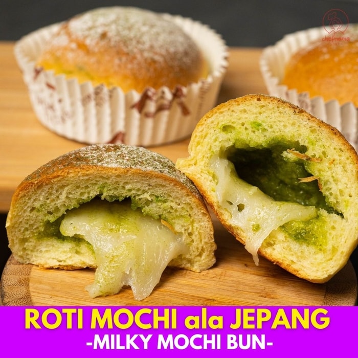 KELAS MASAK ONLINE ROTI MOCHI ala JEPANG - MILKY MOCHI BUN