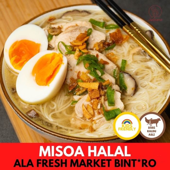 KELAS MASAK ONLINE MISOA HALAL ALA FRESH MARKET BINT*RO