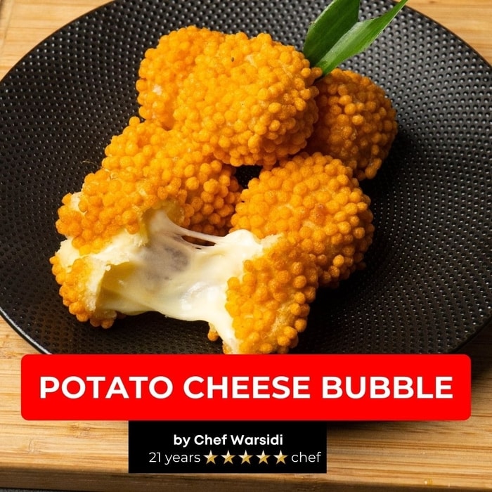 KELAS GRATIS POTATO CHEESE BUBBLE