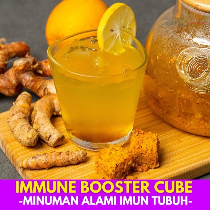 KELAS MASAK ONLINE IMMUNE BOOSTER CUBE - MINUMAN ALAMI IMUN TUBUH