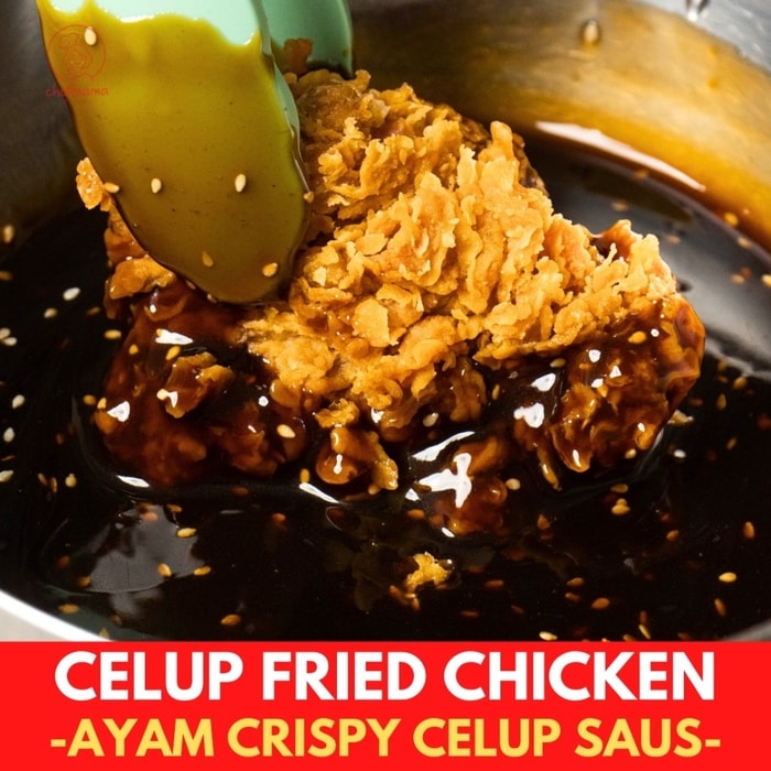 KELAS MASAK CELUP FRIED CHICKEN - AYAM CRISPY CELUP SAUS