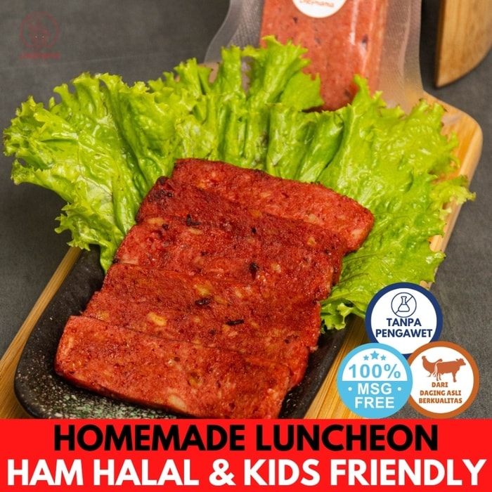 KELAS MASAK HOMEMADE LUNCHEON-HAM HALAL & KIDS FRIENDLY