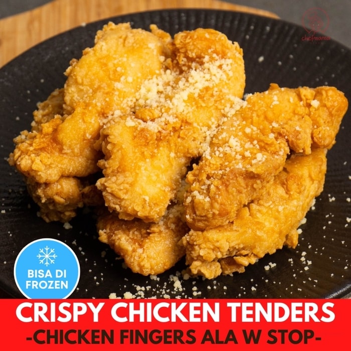 KELAS MASAK ONLINE CRISPY CHICKEN TENDERS - Chicken Fingers ala W STOP