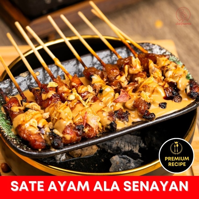 KELAS MASAK ONLINE SATE AYAM ALA SENAYAN