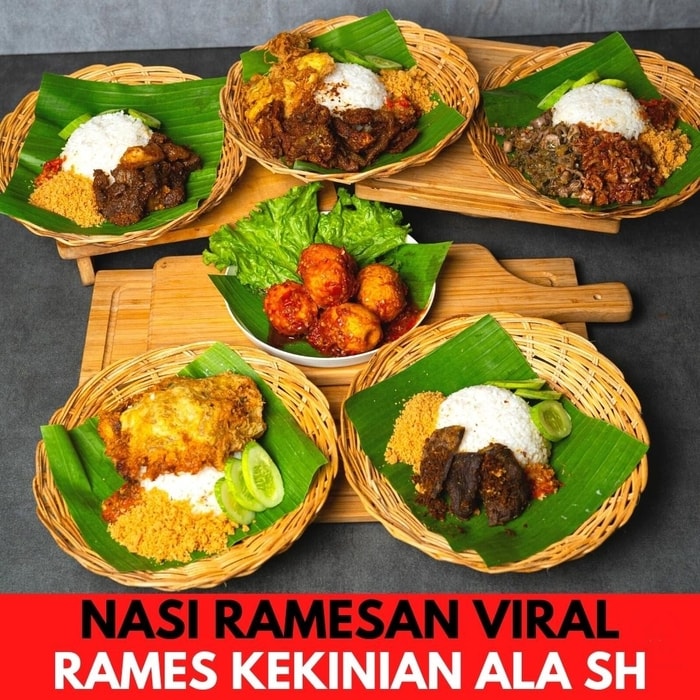 KELAS MASAK ONLINE NASI RAMESAN VIRAL - RAMES KEKINIAN ALA SH