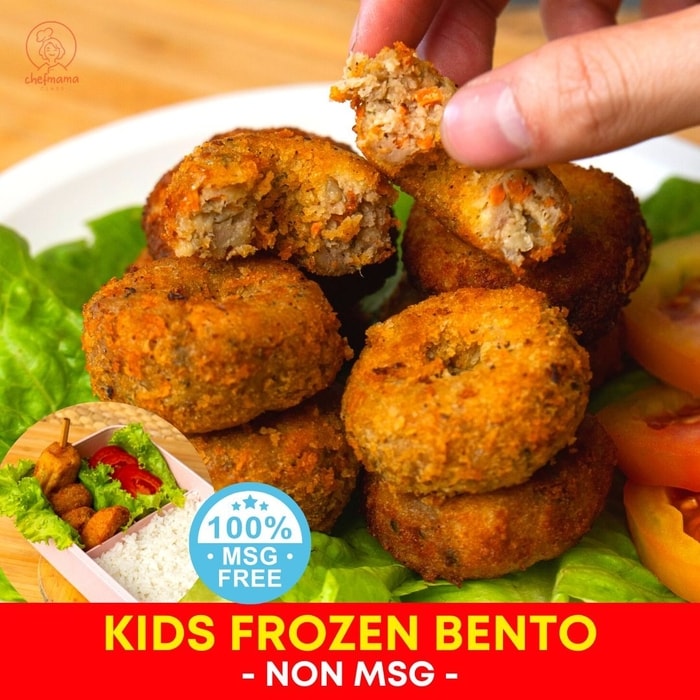 KELAS MASAK ONLINE KIDS FROZEN BENTO - NON MSG