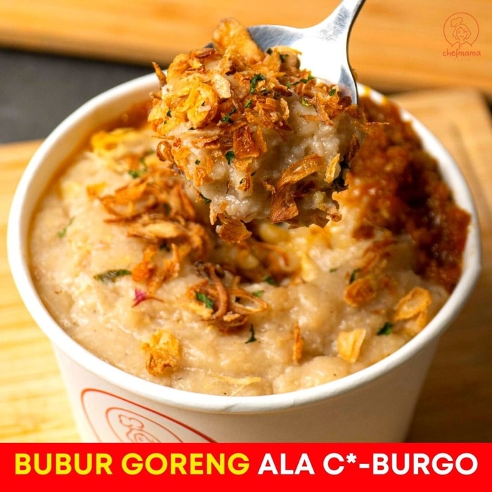 KELAS MASAK ONLINE BUBUR GORENG ALA C*-BURGO
