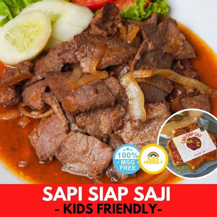 KELAS MASAK ONLINE SAPI SIAP SAJI - KIDS FRIENDLY