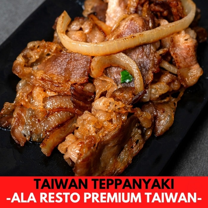 KELAS MASAK ONLINE TAIWAN TEPPANYAKI - ALA RESTO PREMIUM TAIWAN