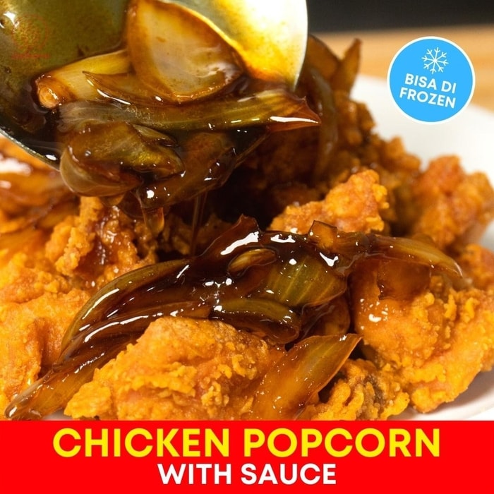 KELAS MASAK ONLINE CHICKEN POPCORN WITH SAUCE