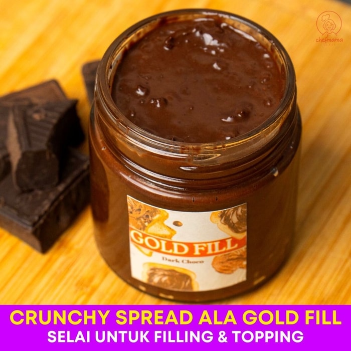 KELAS MASAK ONLINE CRUNCHY SPREAD ALA GOLD FILL | SELAI UNTUK FILLING ...