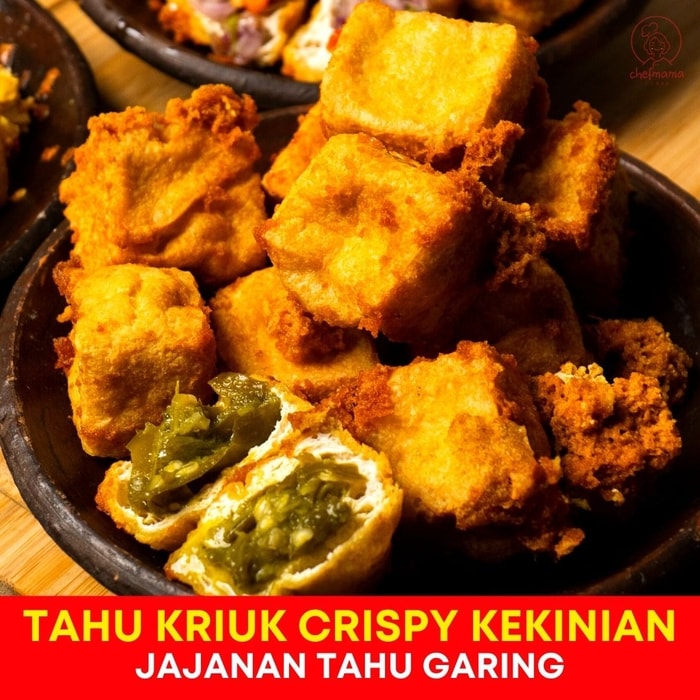 KELAS MASAK ONLINE TAHU KRIUK CRISPY KEKINIAN - JAJANAN TAHU GARING