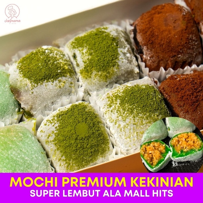 KELAS MASAK ONLINE MOCHI PREMIUM KEKINIAN SUPER LEMBUT ALA MALL HITS