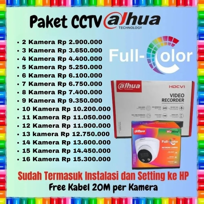 Pasang CCTV Murah Jakarta