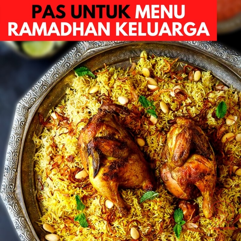 KELAS MASAK ONLINE NASI KEBULI SET