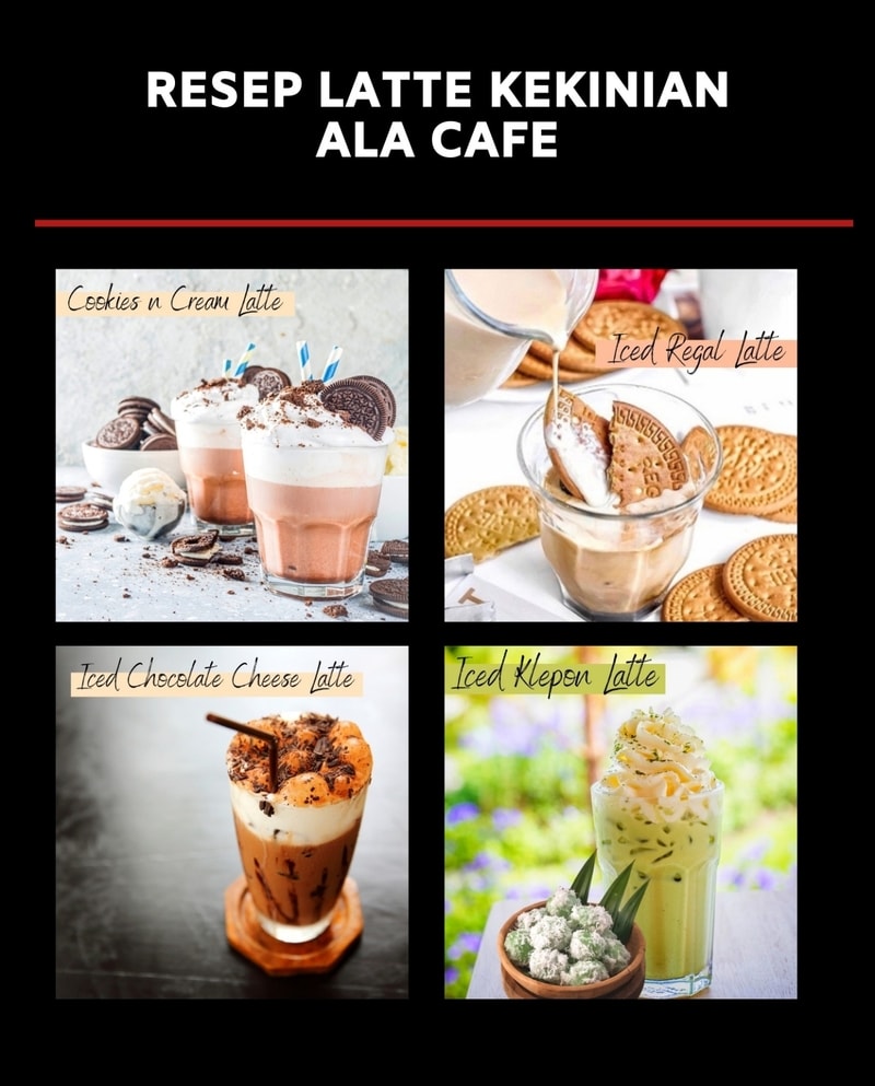 KELAS ONLINE BIKIN LATTE ALA CAFE