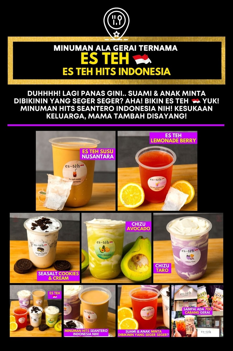 KELAS MASAK ES TEH 🇲🇨 - ES TEH HITS INDONESIA